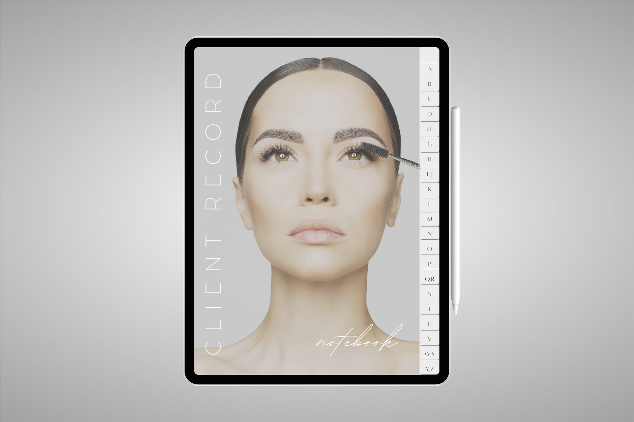 Digital Client Record Notebook │ RM Lash Academy